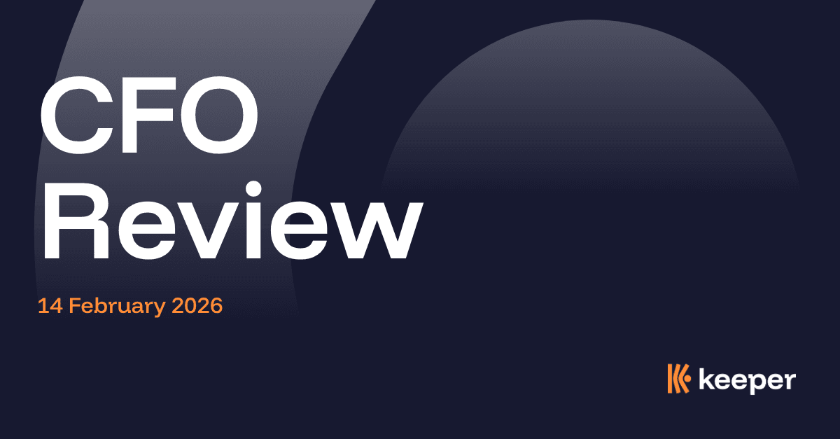The CFO Review: 14 February 2026 - Keeper Recruitment